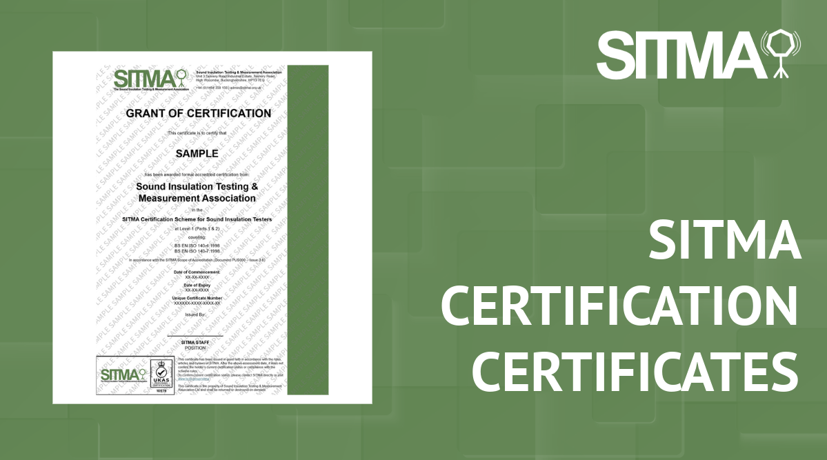 SITMA | SITMA Certification Certificates