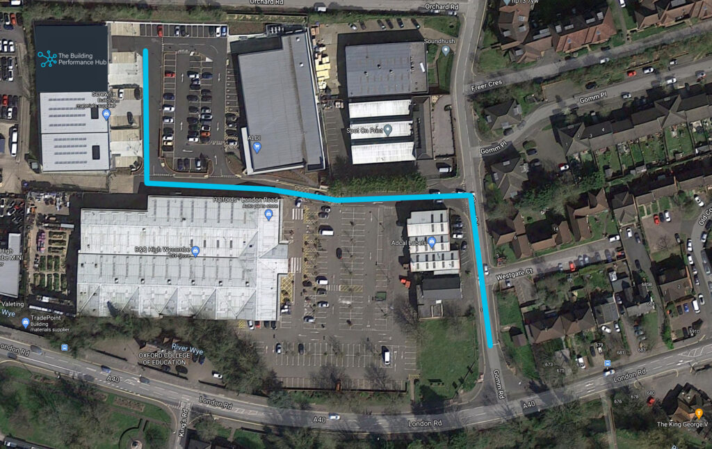 Directions And Parking Information | The Building Performance Hub